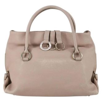 Ferragamo Pre-owned Lederhandtasche - - Pre-owned - Damen - Beige - ONE SIZE