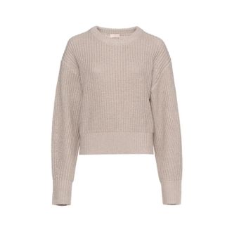 Liu Jo Woll- und Alpaka-Pullover - - Knitwear - Damen - Beige - M