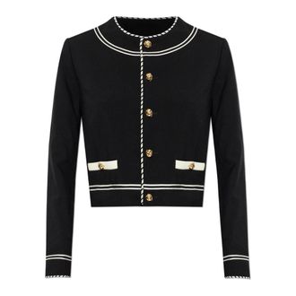 Frame Denim Prim Jacket - - Jackets - Damen - Schwarzk - XS