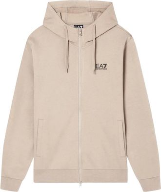 Emporio Armani Emporio Armani Ea7, Homme, Sweatshirts et sweats &agrave; capuche, Beige, Taille: XL Train Visibility SweaT-shirt