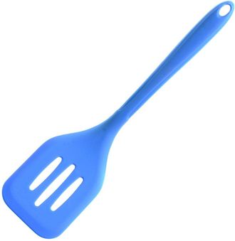 Kochblume Flexwender | Premium-Silikon & BPA frei| Hitzebeständig | Spülmaschinenfest | 30cm | Farbe: blau