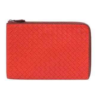 Bottega Veneta Pre-owned Vintage Clutch Bag - - Pre-owned - Herren - Rot - ONE SIZE