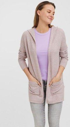 Vero Moda Strickjacke VMDOFFY LS OPEN HOOD CARDIGAN GA NOOS