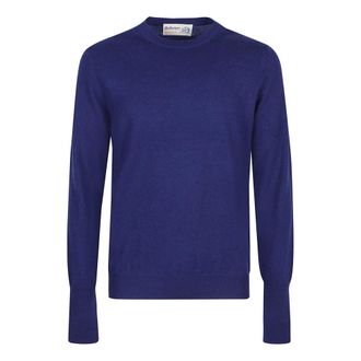 Ballantyne Round-Neck Strickwaren - - Knitwear - Herren - Blau - M