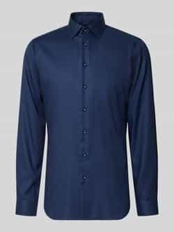 Christian Berg Slim Fit Business-Hemd mit Kentkragen