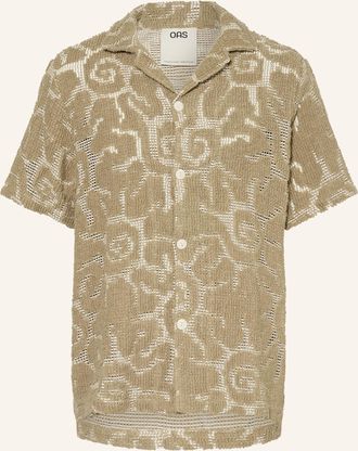 OAS Oas H&auml;kelhemd Sunero Relaxed Fit gelb