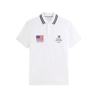 Tommy Hilfiger Herren, Oberteile, Wei&szlig;, SGr&ouml;&szlig;e