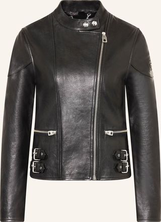 Belstaff Lederjacke Russo schwarz