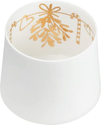 Räder [A] Living Schattenspiel Mistel- Zweig D:7,5cm Höhe:6,5cm Gold