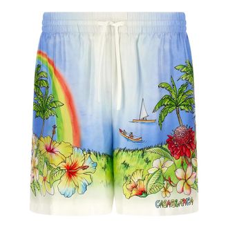 Casablanca Herren, Shorts, Mehrfarbig, LGr&ouml;&szlig;e