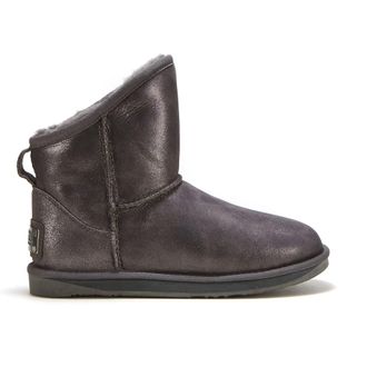 Australia Luxe Gem&uuml;tliche, extra kurze Stiefel in Antiksilber