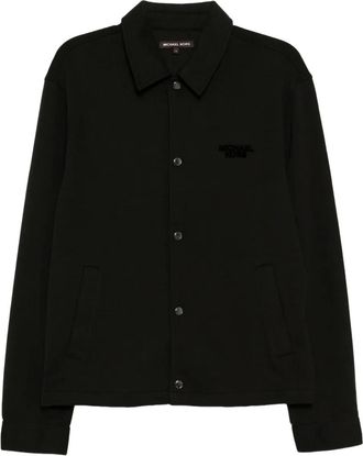 Michael Kors veste à logo imprimé - Noir