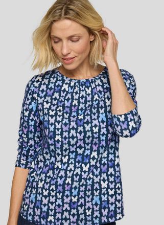 Rabe 3/4-Arm-Shirt mit All-Over Print