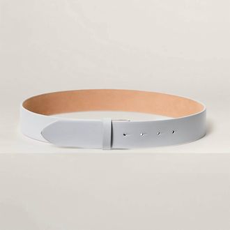 Reptiles House 40 mm nahtloser Ledergürtel - Perl