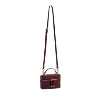 Twinset Umh&auml;ngetasche aus Leder - - Bags - Damen - Rot - ONE SIZE