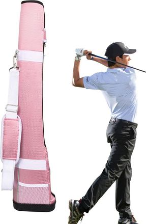 Generic Leichte Golftasche f&uuml;r Kinder - ultraleichte Reiseb&uuml;gel Tragetasche mit Gurt | EIN praktischer Trainingsfall f&uuml;r Anf&auml;nger, M&auml;dchen und Jugendliche | K