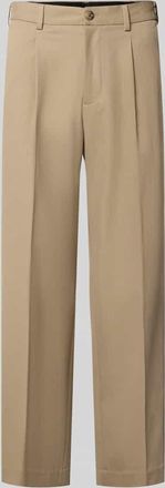 Selected Loose Fit Bundfaltenhose mit Viskose-Anteil Modell 220-LOOSE