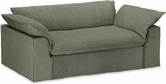 HKliving Canap&eacute; en lin 2 places Nomad HKliving