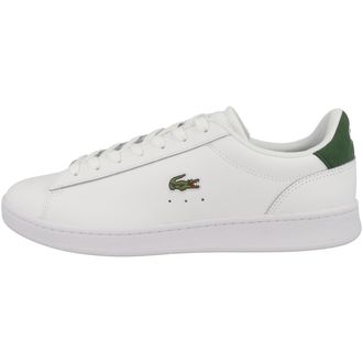 Lacoste Carnaby Herren-Sneaker, Wei&szlig;/Dunkelgr&uuml;n, 44 EU