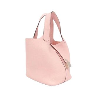 Herm&egrave;s Sac seau vintage Pre-owned - Femme - Pre-owned - Rose - Taille: ONE Size