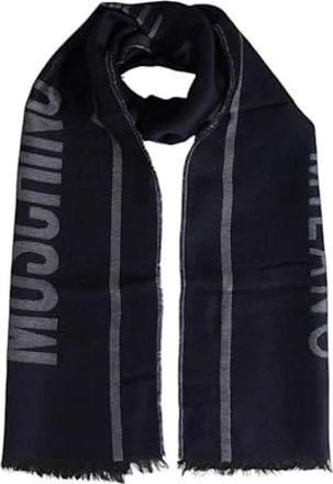 Moschino Homme, Accessoires, Noir, Taille: ONE Size Elegant Scarf