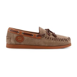 Valentino Garavani Palm Avenue Mokassins - - Shoes - Herren - Braun - 40 EU