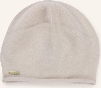 Seeberger Seeberger Cashmere-M&uuml;tze Baske weiss