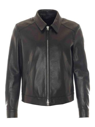Tom Ford Blouson En Cuir - Noir