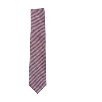 Brioni Homme, Accessoires, Rouge, Taille: ONE Size Cravate en soie