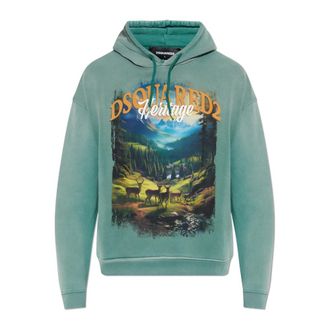 Dsquared2 Sweatshirts & Hoodies - - Sweatshirts & Hoodies - Herren - Gr&uuml;n - S