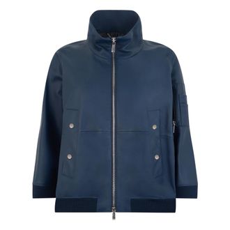Moorer Leichte Jacke - - Jackets - Damen - Blau - XS