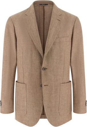 Boggi Milano Homme, Vestes, Beige, Taille: S Parma Jacket