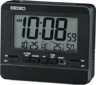 Seiko QXA799B Wanduhr, Braun