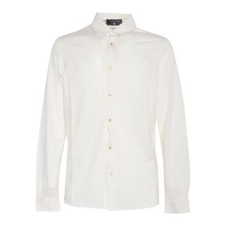 FILIPPO DE LAURENTIIS Camicia ML Basica - - Shirts - Herren - Wei&szlig; - 2XL