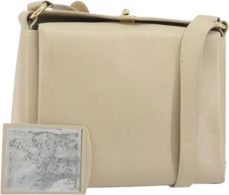 Gucci Sac bandouli&egrave;re vintage Pre-owned - Femme - Pre-owned - Beige - Taille: ONE Size