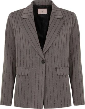 Freebird by Steven Femme, Vestes, Gris, Taille: 38 FR Louke Blazer