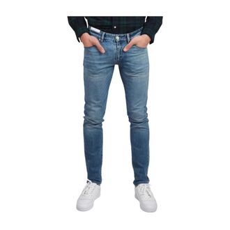 Pantaloni Torino Schmale Stretch-Denim-Herrenjeans - - Jeans - Herren - Blau - W31