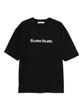 &Eacute;tudes Studio T-Shirt mit Logo-Print - Schwarz