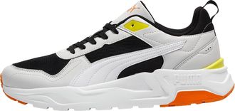 Puma Puma Unisex Trinity 2 Lt-Sneaker, Puma Schwarz Puma Wei&szlig; Feder Grau Zinnoberrot, 43 EU
