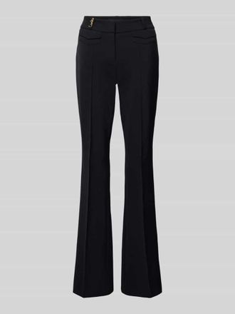 Cambio Bootcut Stoffhose mit Seitentaschen