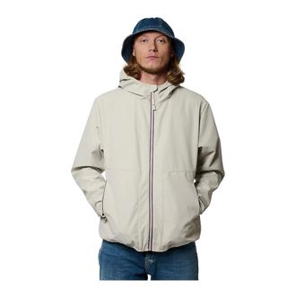 Kaporal Homme, Vestes, Beige, Taille: 2XL Veste imperm&eacute;able &agrave; capuche