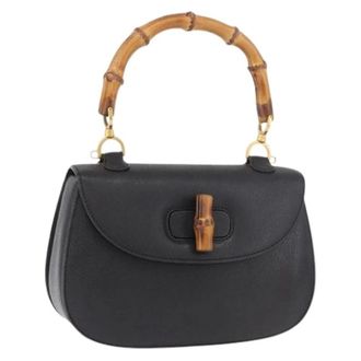 Gucci Sac &agrave; main vintage doccasion - Femme - Pre-owned - Noir - Taille: ONE Size