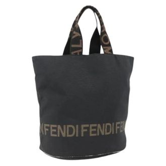 Fendi Pre-owned Nylon Tote Bag - - Pre-owned - Damen - Schwarzk - ONE SIZE