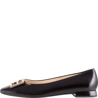 Högl Högl Damen Petty Ballerinas, Schwarz, 37 EU X-Weit