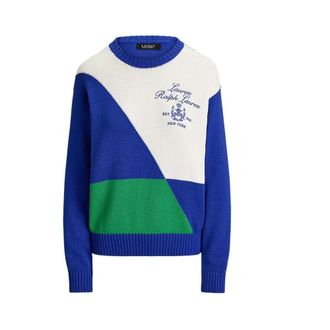 Ralph Lauren Damen, Strickwaren, Blau, LGr&ouml;&szlig;e