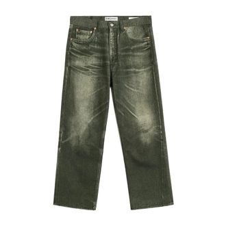 Our Legacy M2265Td Gerades Jeans - - Jeans - Herren - Gr&uuml;n - W32