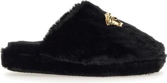 Versace Femme, Chaussures, Noir, Taille: 37 EU Slippers