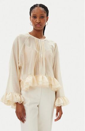 Kontatto Bluse MV305C Beige Regular Fit