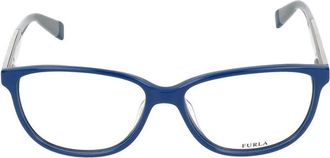 Furla Femme, Accessoires, Bleu, Taille: 54 MM Vu4973 Optical Frame