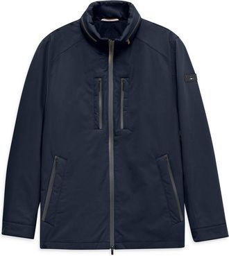 Bugatti Leichte Rainseries Funktionsjacke mit verstaubarer Kapuze in